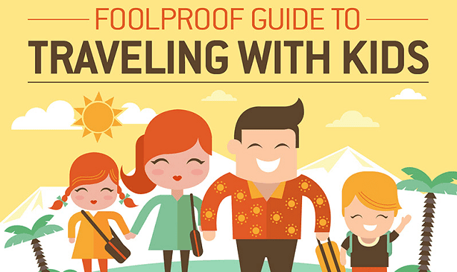The Foolproof Guide To Traveling With Kids #infographic - Visualistan