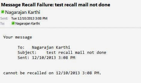 Sharepoints Solutions: how to recall sent message to anyone in the ...