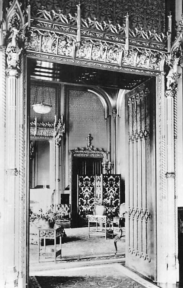 Tour Scotland: Old Travel Blog Photograph Drawing Room Taymouth Castle ...