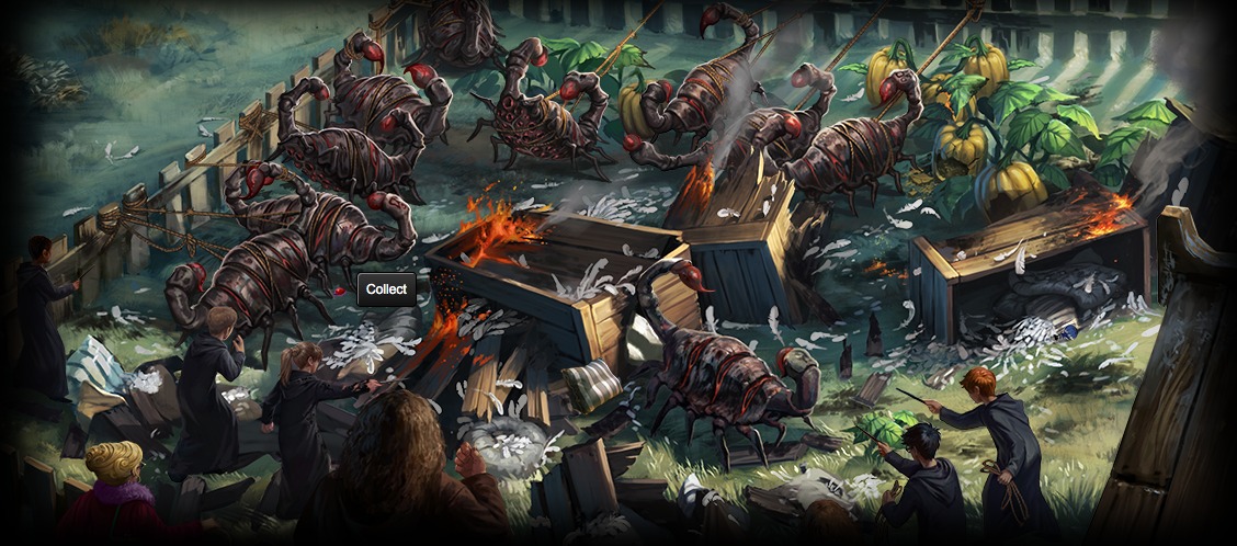 GUIDE TO POTTERMORE ITEMS: GoF – Chp 21: Hibernating Skrewts