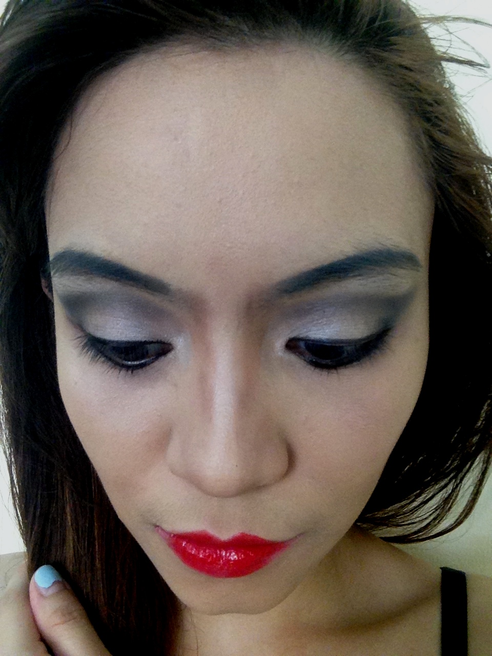 Morticia Addams' Inspired Makeup