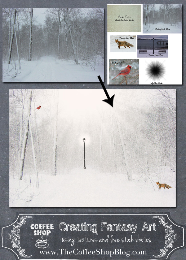 The CoffeeShop Blog: CoffeeShop Narnia Fantasy Art Tutorial for ...