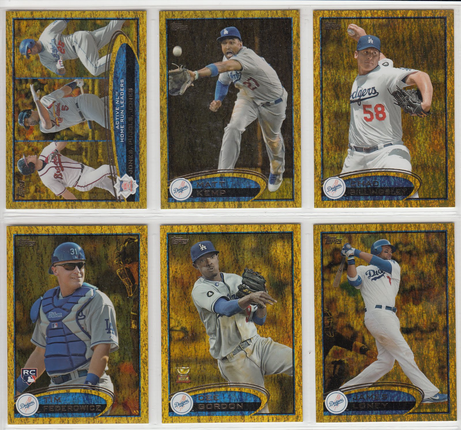 Dodgers Blue Heaven: 2012 Topps Baseball- Dodgers Base Cards