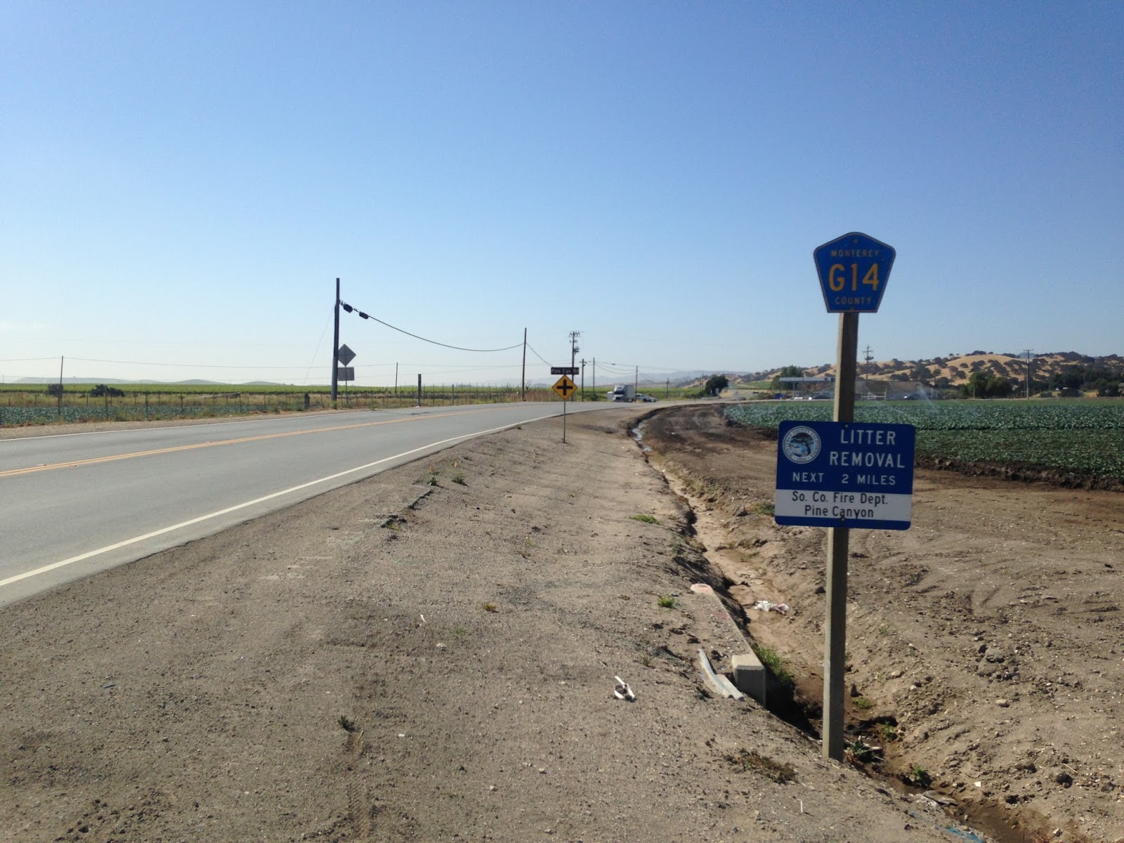 Signed County Route G14