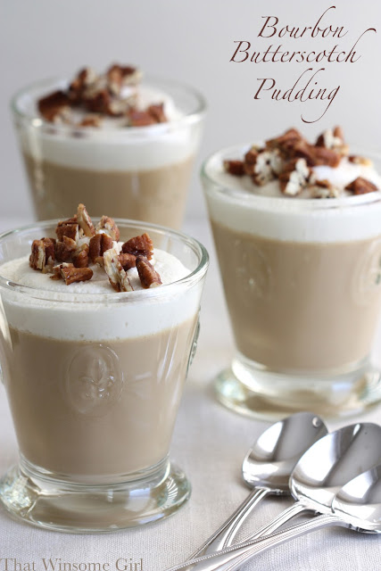 That Winsome Girl: Bourbon Butterscotch Pudding