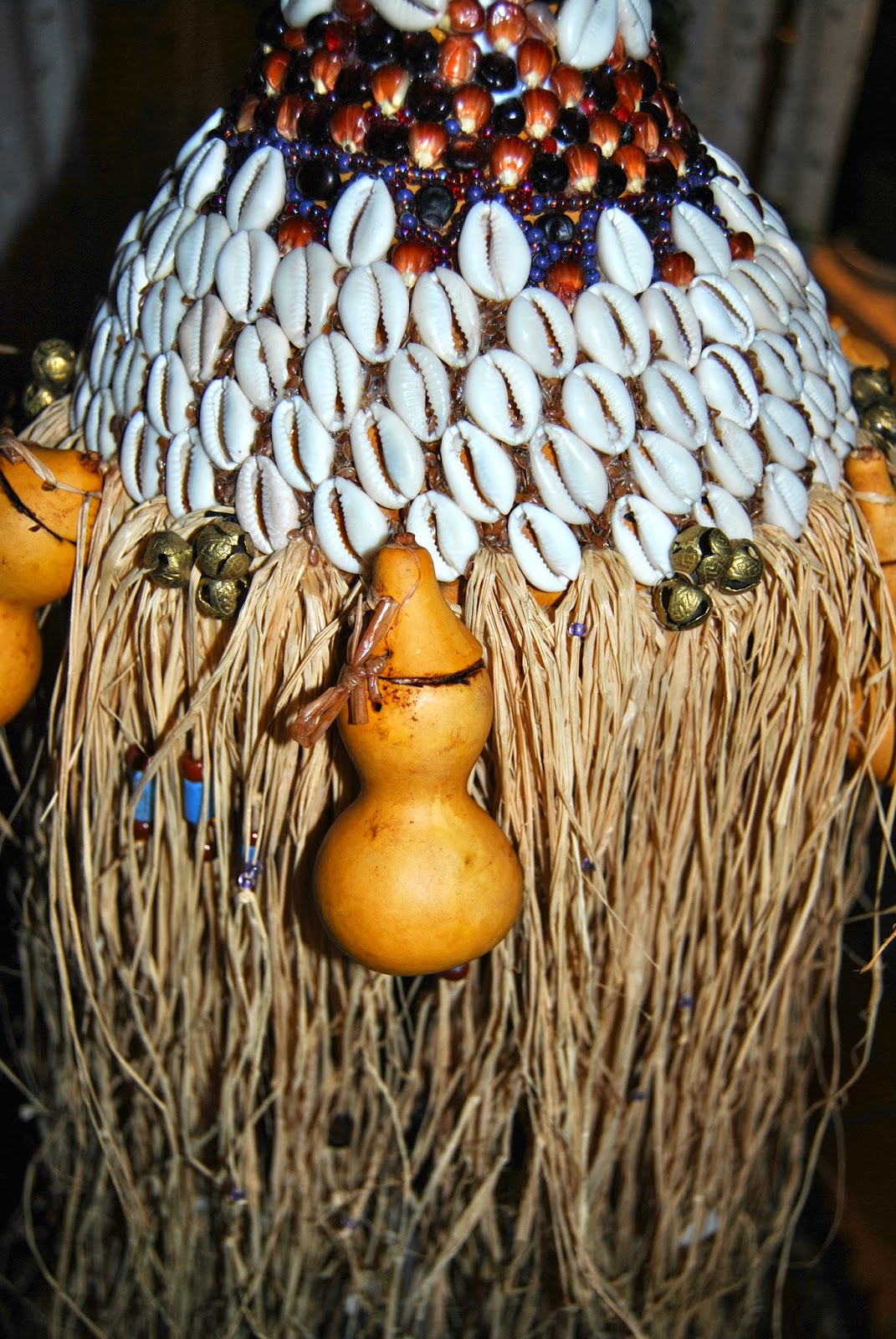 Ọmọ Esú Ọ̀dára: ASÍNDE : SOLD Candomble-style crown for Obaluaye/Omolu ...