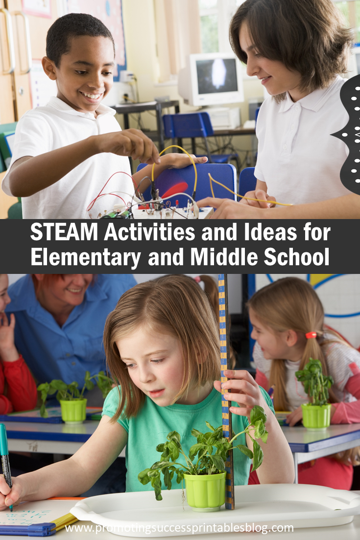 STEAM STEM activities for elementary teaching