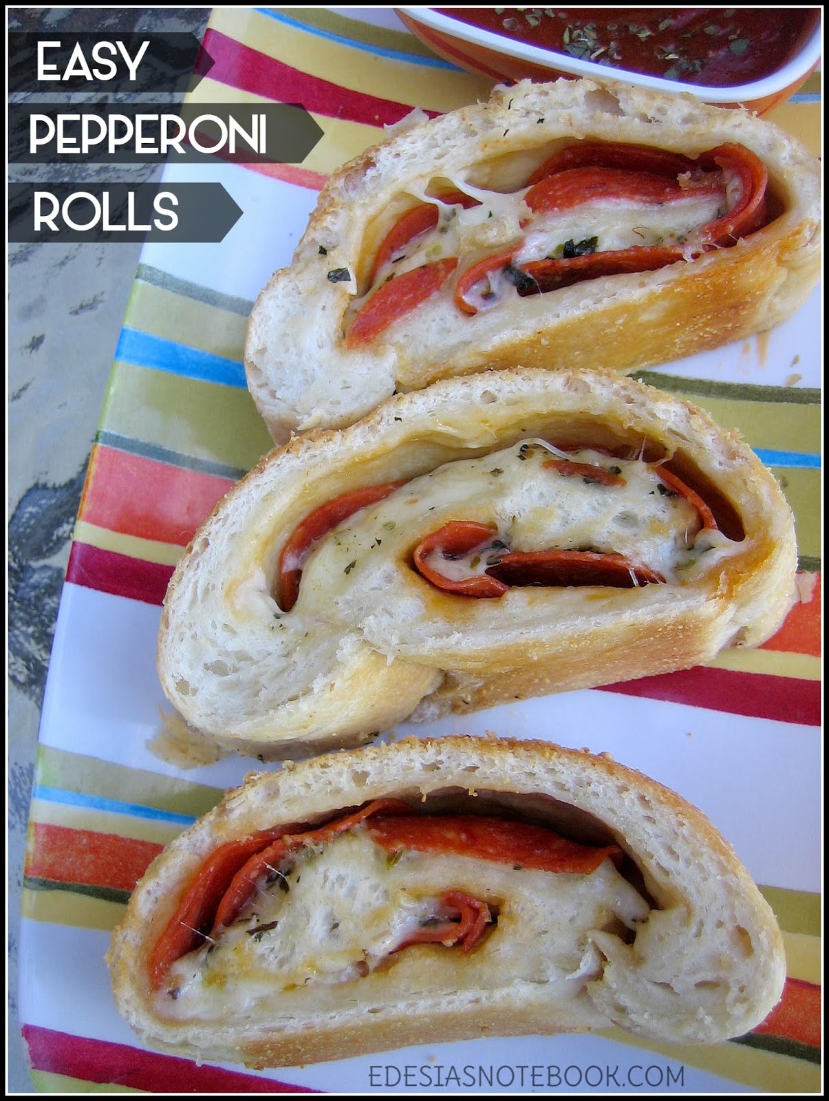 Pepperoni Rolls ~ Edesia's Notebook