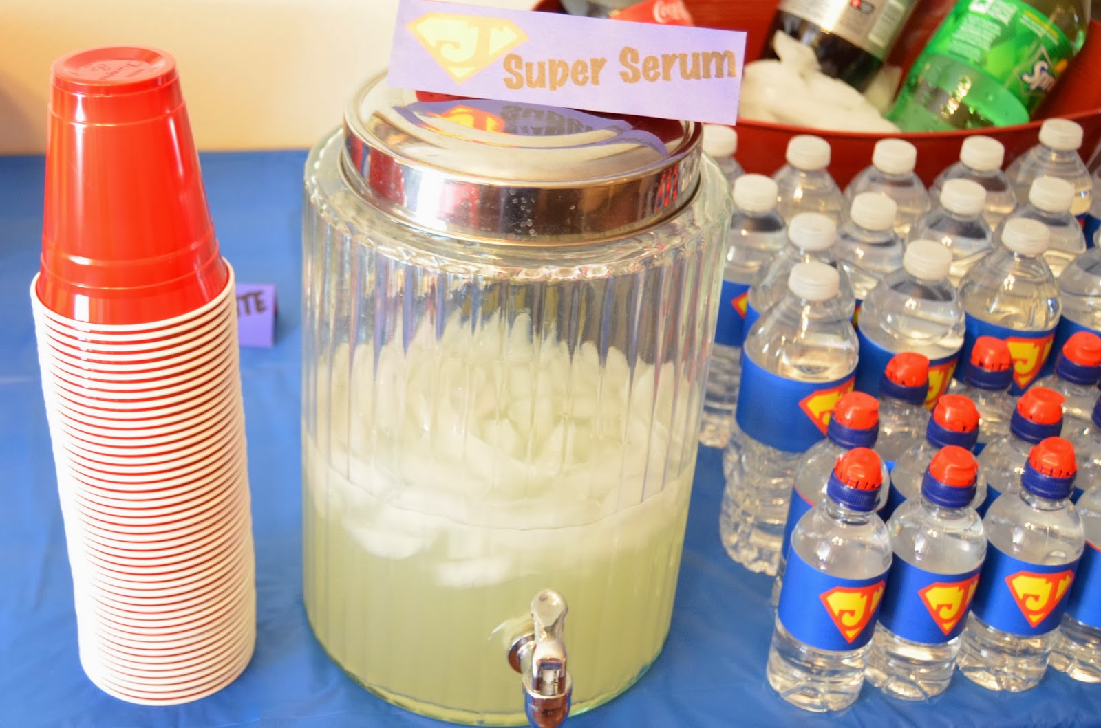 Imperfect & Fabulous: Superman Party - Part 1: The Food & Free Printables