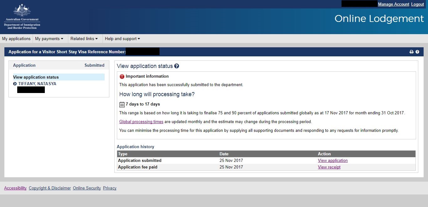 Apply Online Visa Australia - ImmiAccount (Indonesia)