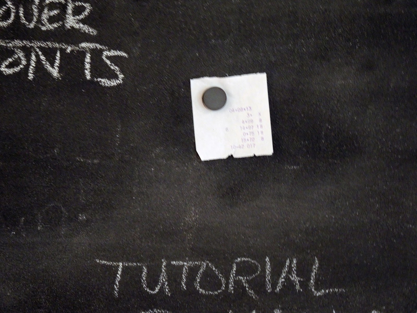 CM Shaw Studios: How to make a Framed Magnetic Chalkboard using Crown ...