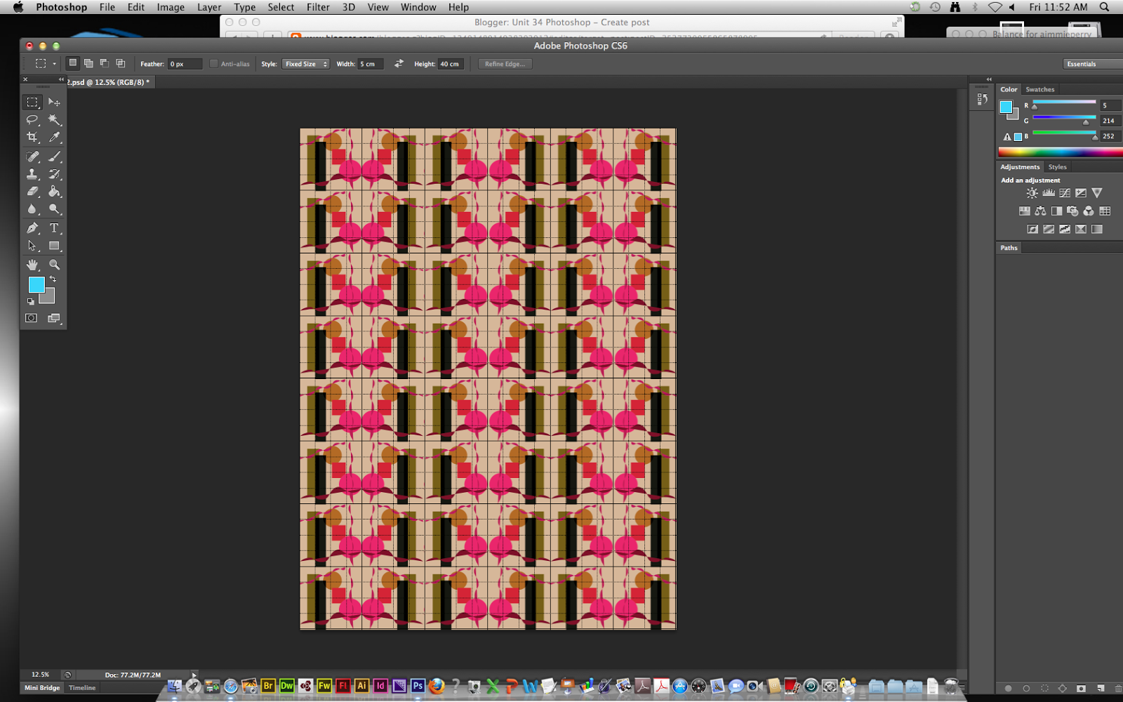 Unit 34 Photoshop and Illustrator: Photoshop - Hue/Saturation