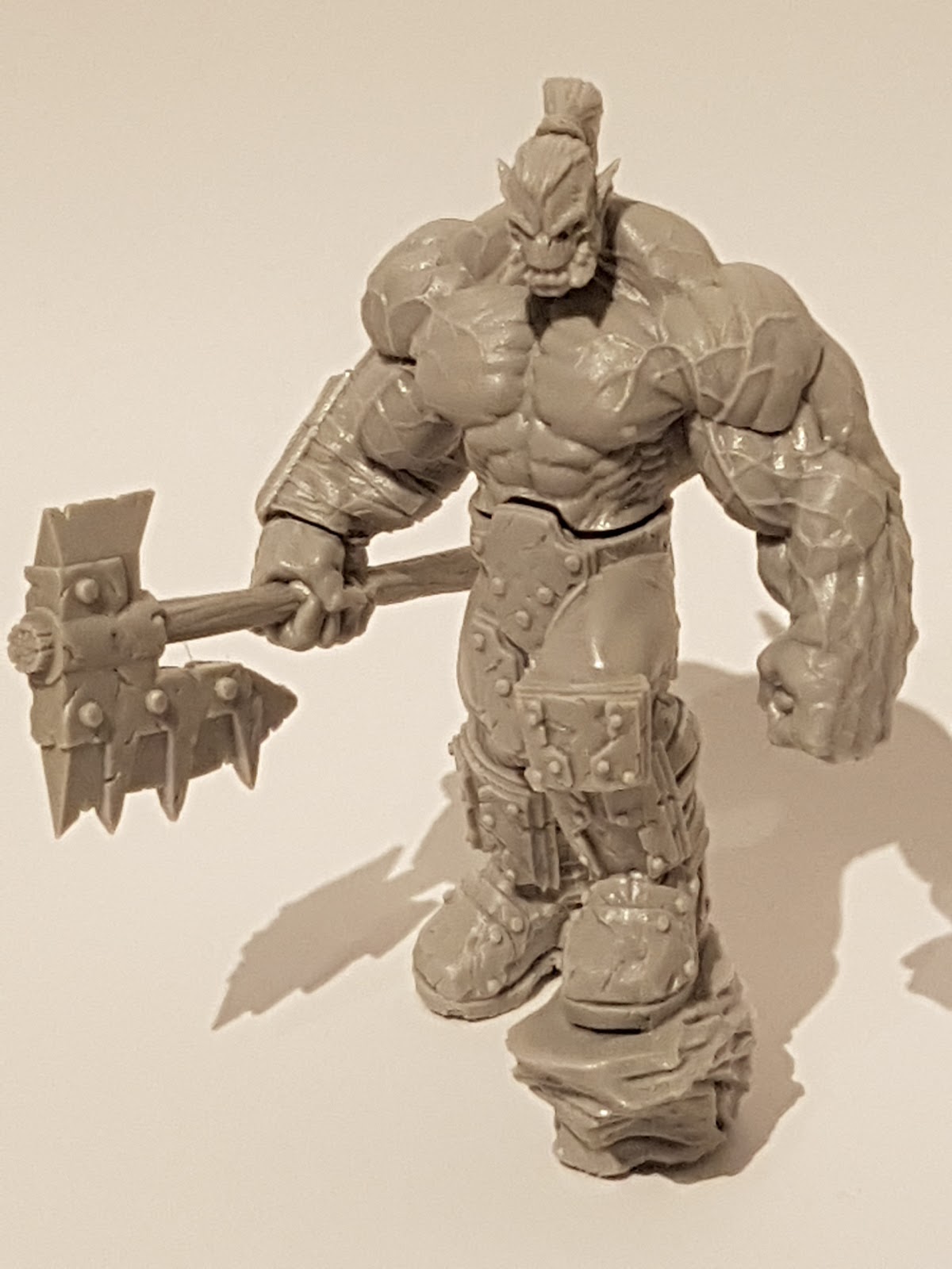 Airbrush & Analog Painting: Orc Champion v1 by GT Studio Creations