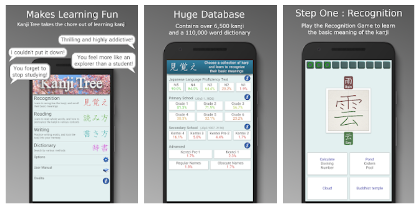 Japanese Kanji Tree Pro Mobile App - Youth Apps