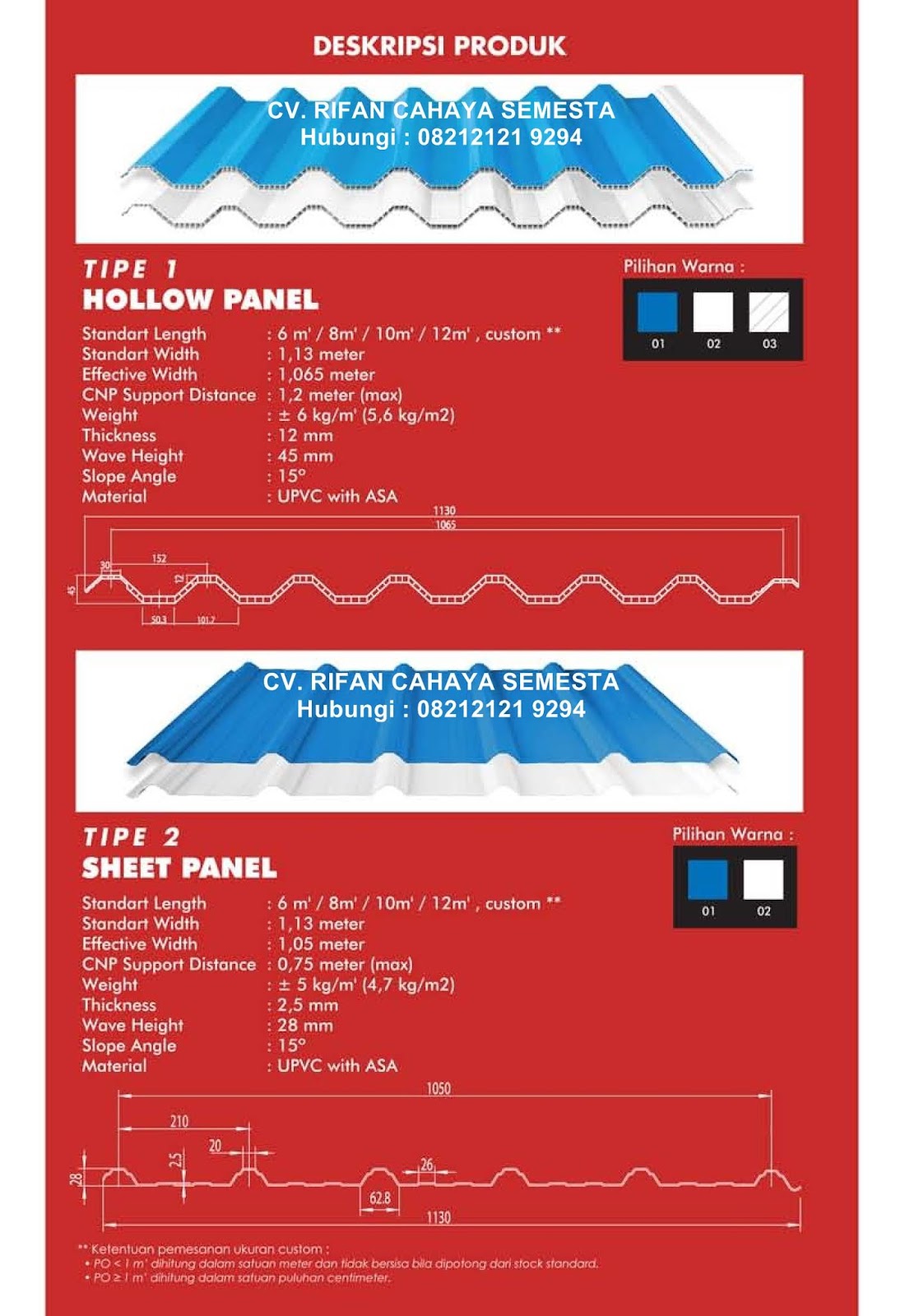 ROOFTOP ATAP UPVC: DR.SHIELD