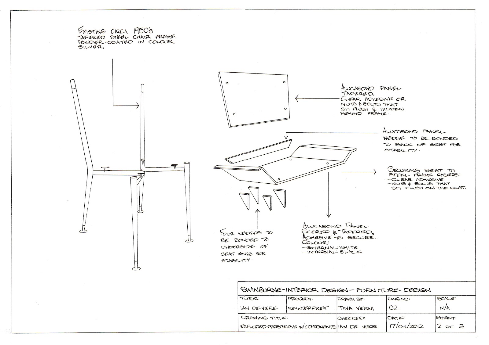 An Interior Idea: Design Development Technical Drawings