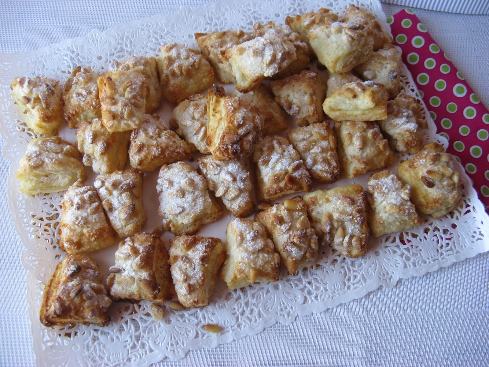 QUIMA - LES MEVES RECEPTES: TRIANGLES DE PASTA DE FULL Y MASSAPA