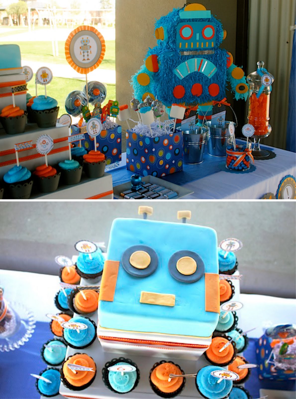 A Robo-tastic Robot Party - Anders Ruff Custom Designs, LLC