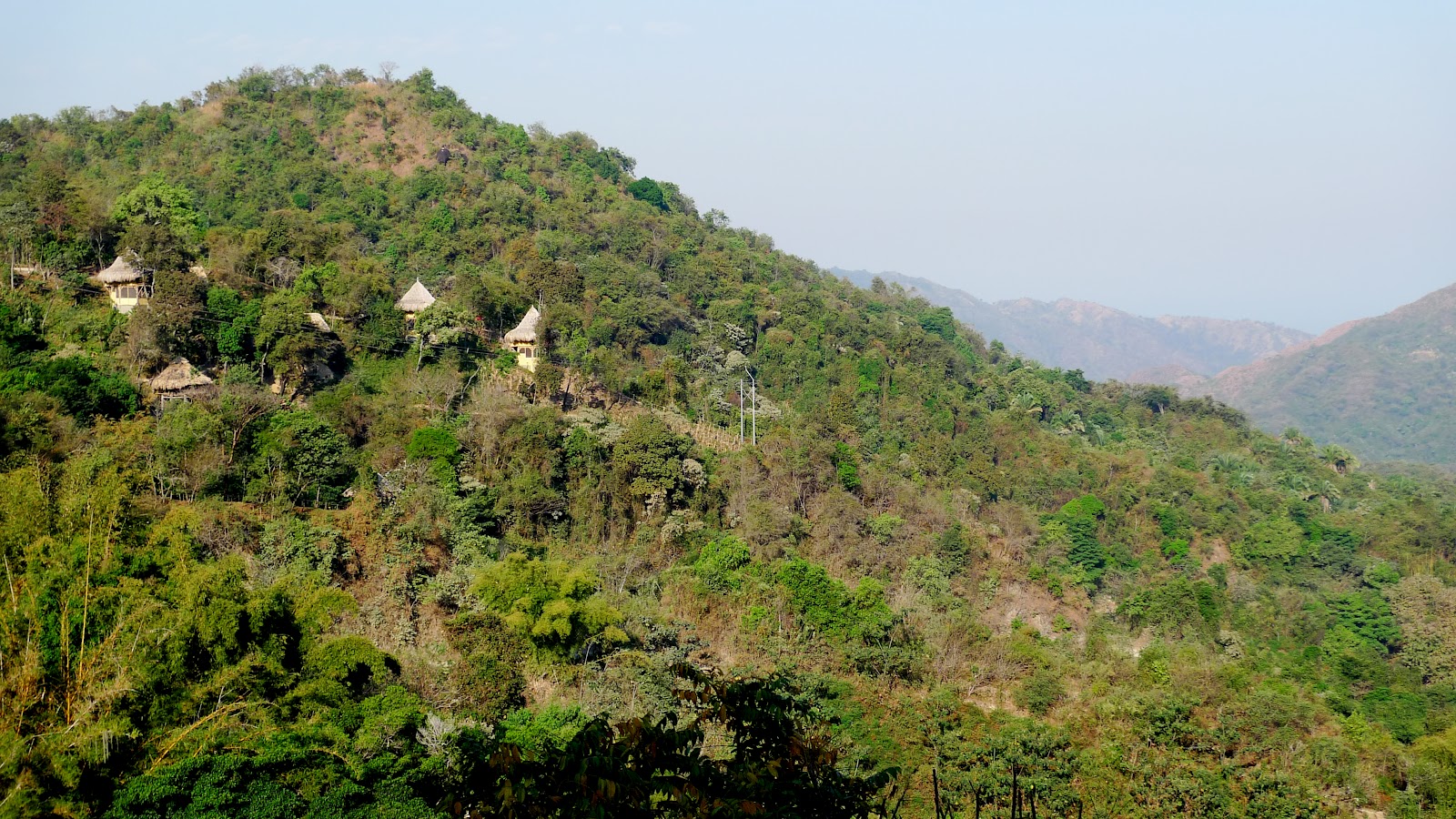 Minca, Colombia} ...breakfast w/a view