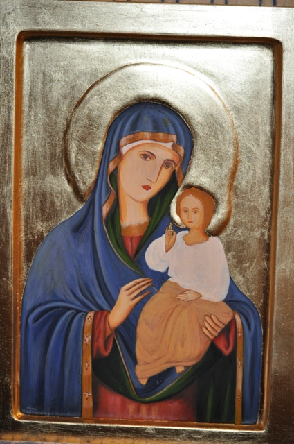 blog Mihai Ladunca: Icoana Fecioara Maria cu Pruncul Iisus