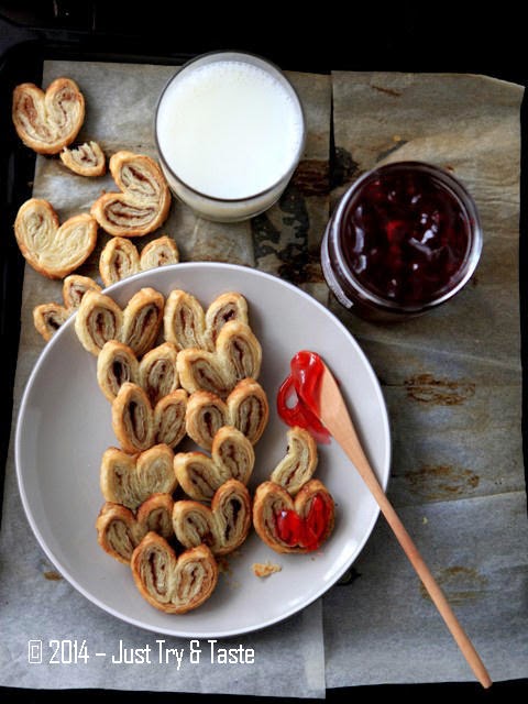 Palmiers dari Puff Pastry Instan | Just Try & Taste