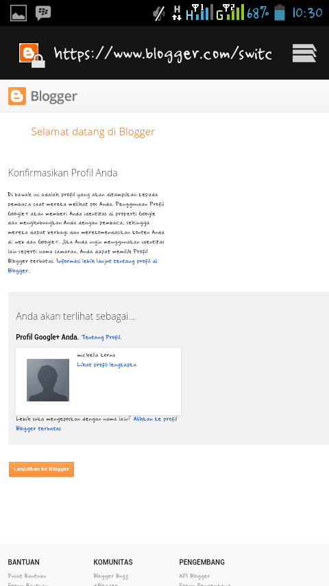 Cara Cepat dan Mudah Membuat Blog dengan Android 100% Bisa - Teknik ...