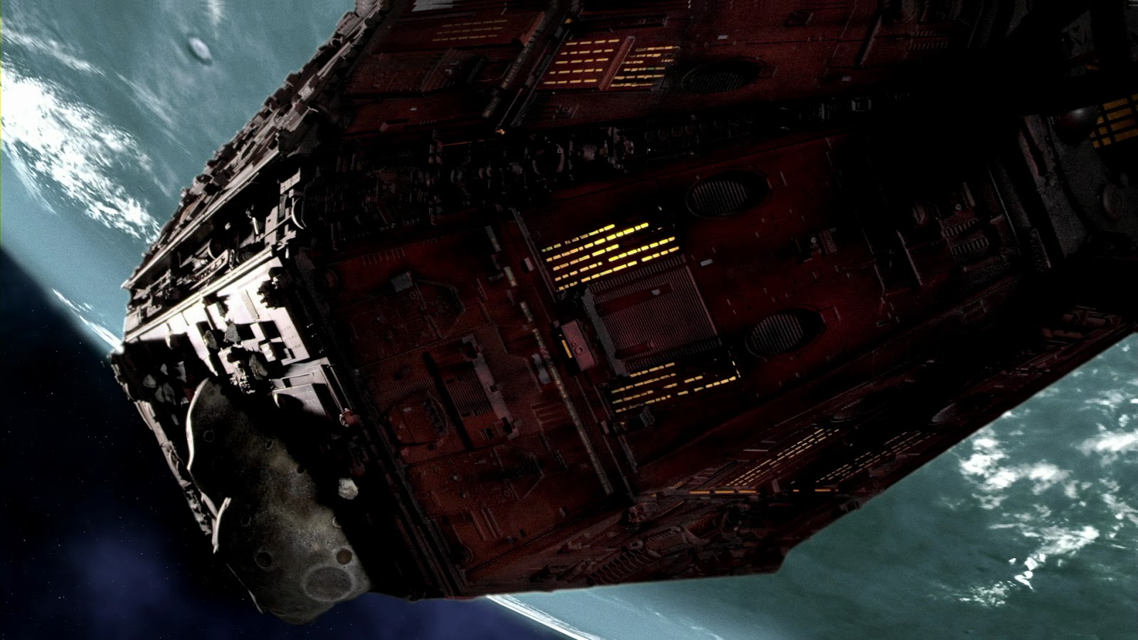 Red Dwarf Ship Wallpaper