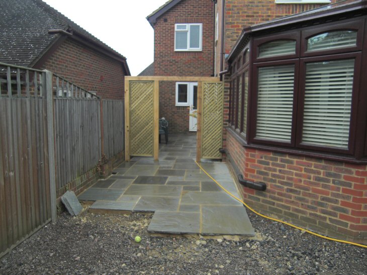 A Life Designing: Garden Design Ideas - Small Shallow Garden - Update 3