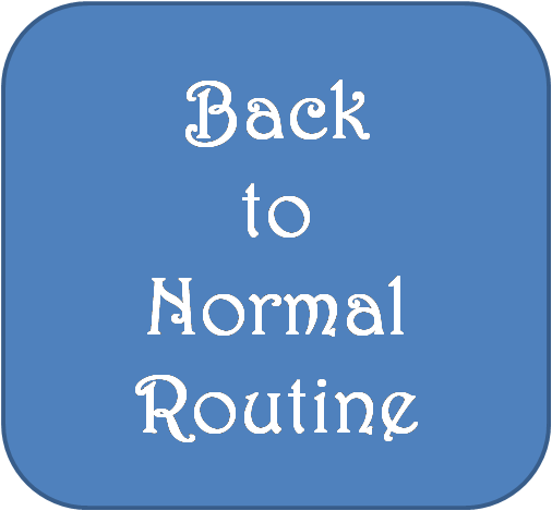 Still I Am One: Back to Normal