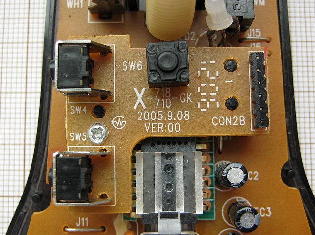 Common Emitter: Teardown & review: A4Tech X-710 mouse