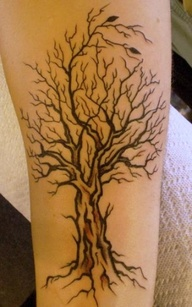 Rocket and Roses Vegan Kitchen: Tattoo Love: Trees