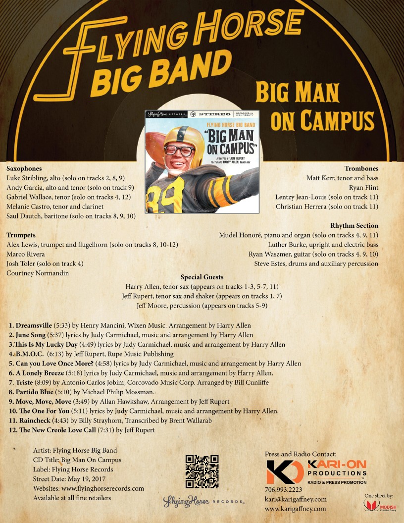 Republic of Jazz: Central Florida’s Flying Horse Big Band - Big Man on ...