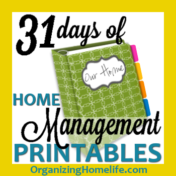 Reorganized Simplicity: Household Management Binder and Creating a Schedule