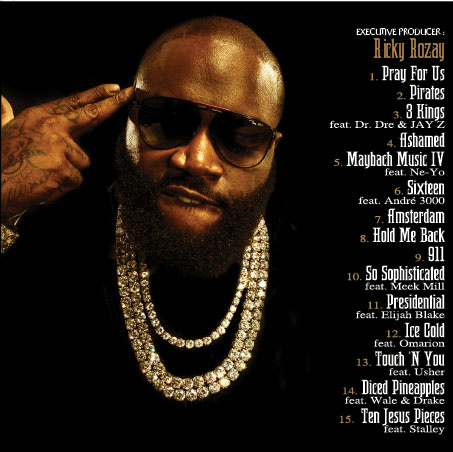 Talk Of The City 24/7: Rick Ross Album Play List