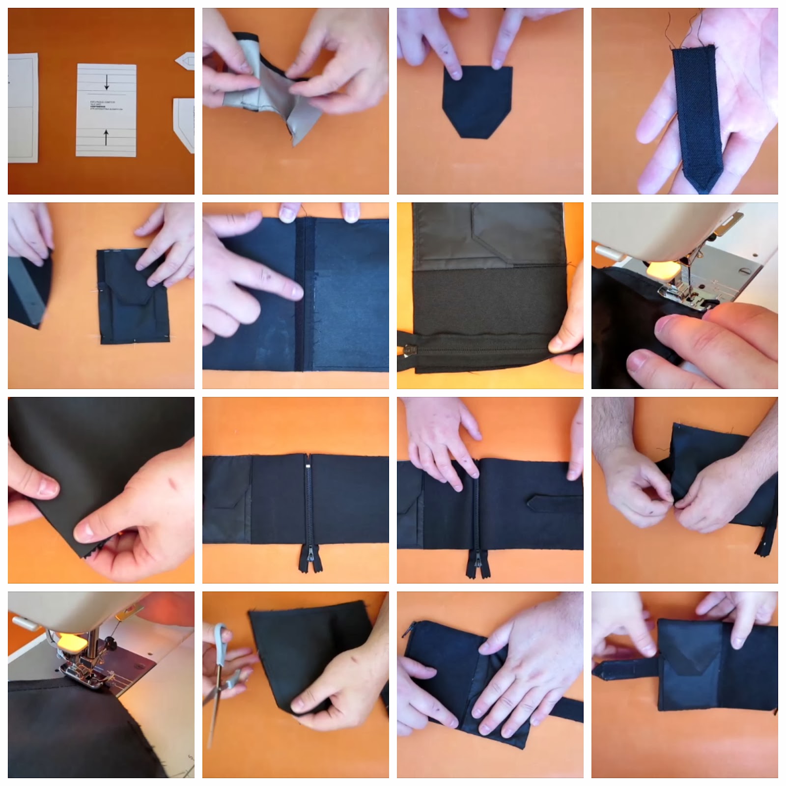 DIY: Neceser de viaje - Coser fácil