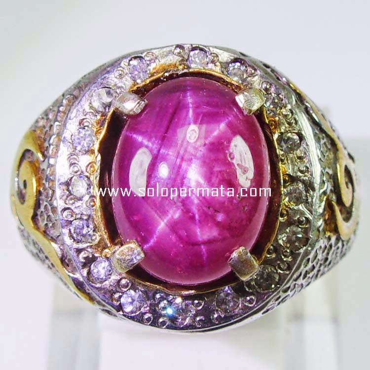 Cincin Batu Permata Ruby Star - Sp 239 | Batu Permata Sapphire | Toko ...
