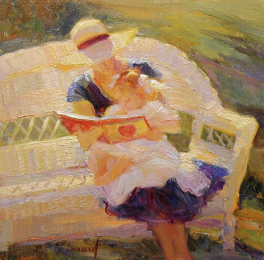 Diane Leonard | Plein Air Impressionist painter | VideoArt | Tutt'Art ...