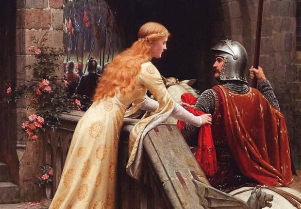 LITERATURA UNIVERSAL: Típico amor cortés.