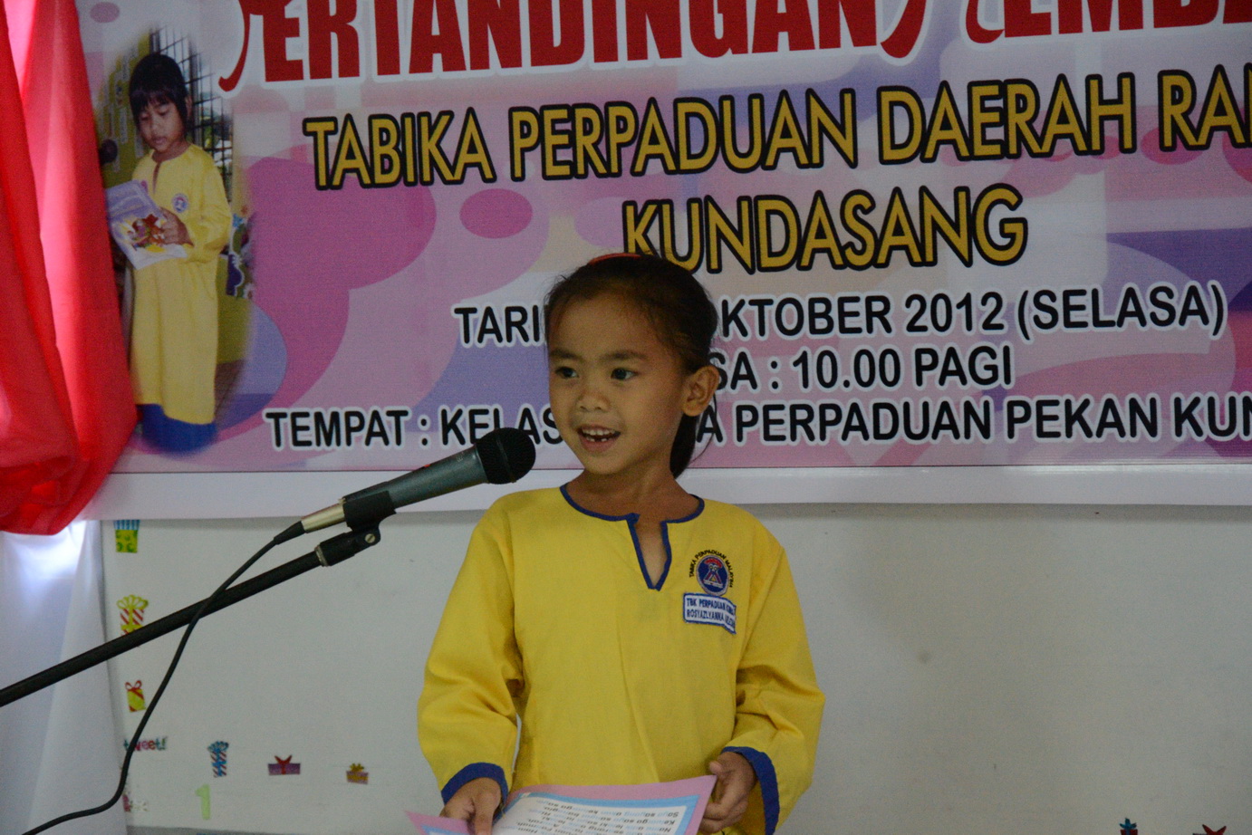 LINUS PPD RANAU: Pertandingan Membaca Anjuran Tabika Perpaduan Daerah Ranau