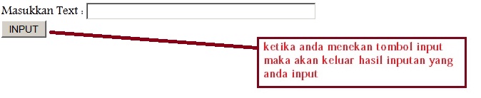 PHP : Test Input Text Without Database ~ Muhammad Anwari