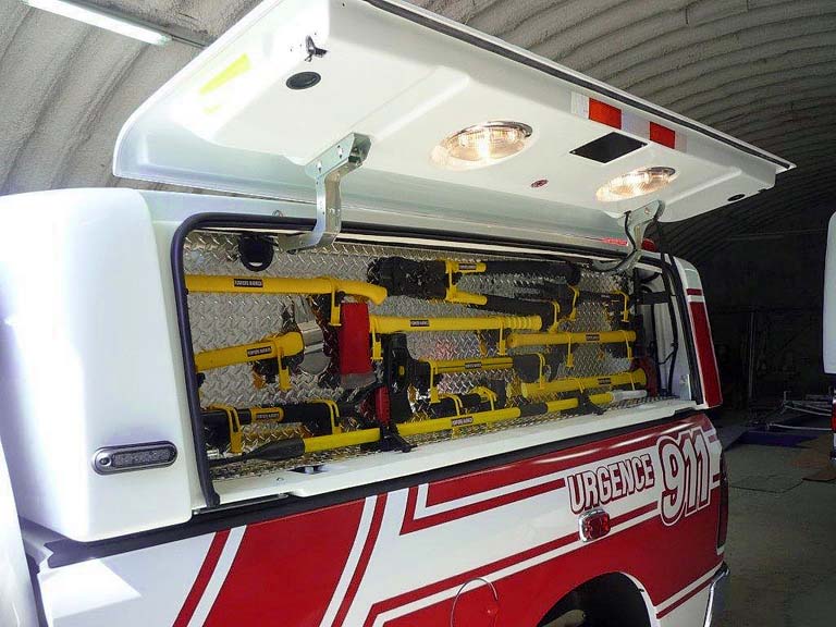 Transferable Slip-On Work Truck Bodies For Standard Pickup Trucks ...