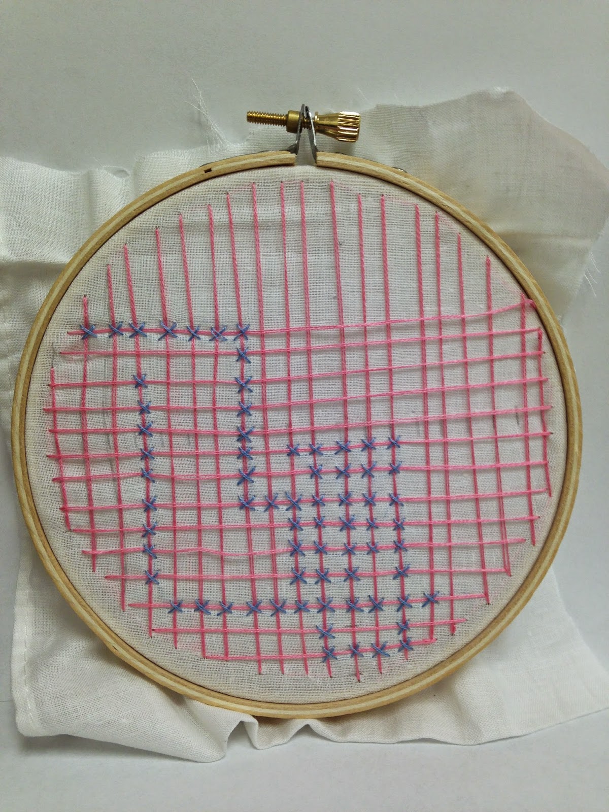 feeling stitchy: Learn the Couched Filling Stitch