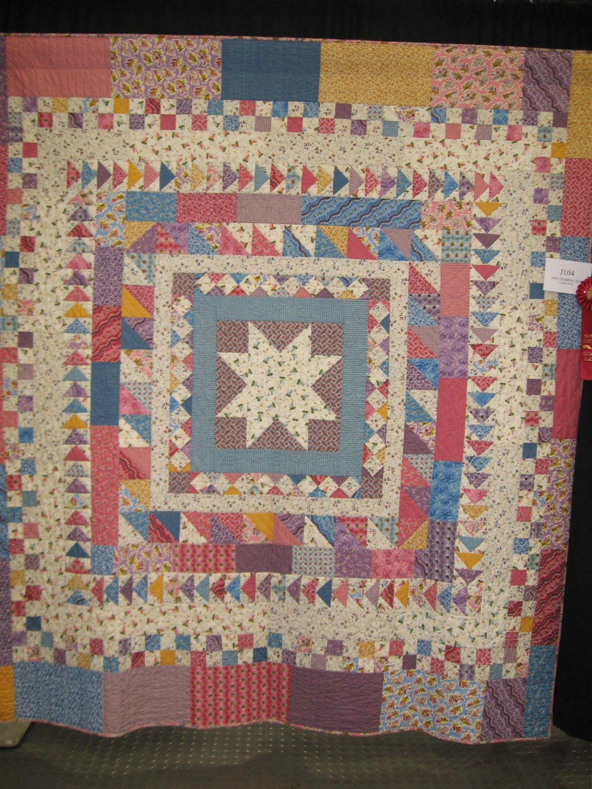 Busy Thimble: c. 1800 Reproduction Quilt