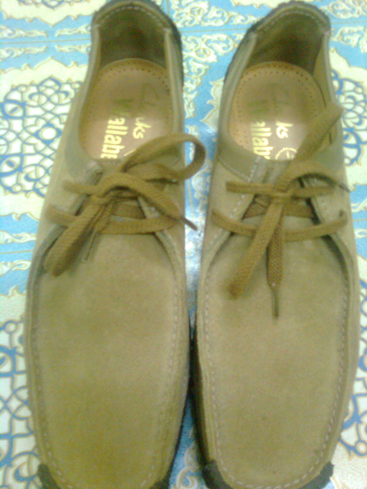 24 JAM.COM: Kasut Clarks Wallabes original (sold)