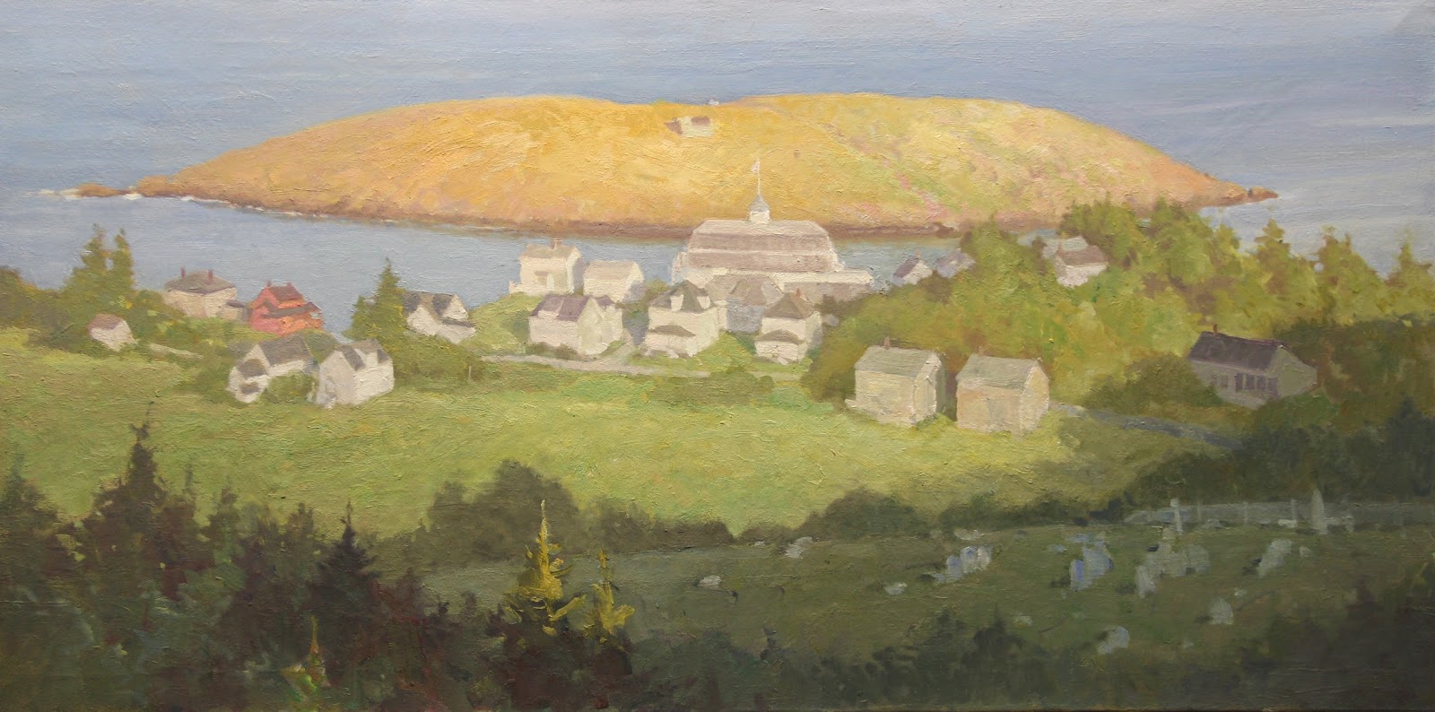 Rick Daskam - Mostly Monhegan Paintings: 2016