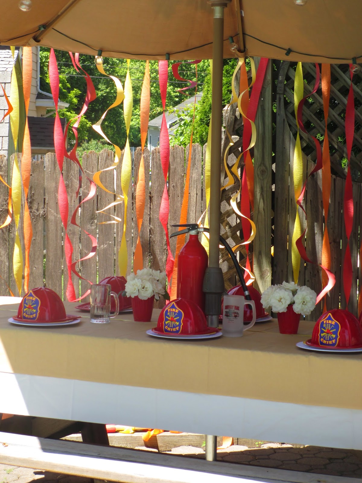 Fire Fighter Academy Graduation Dinner