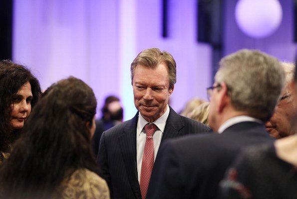 Grand Duke Henri & Grand Duchess Maria Teresa attended Rotary Partners ...