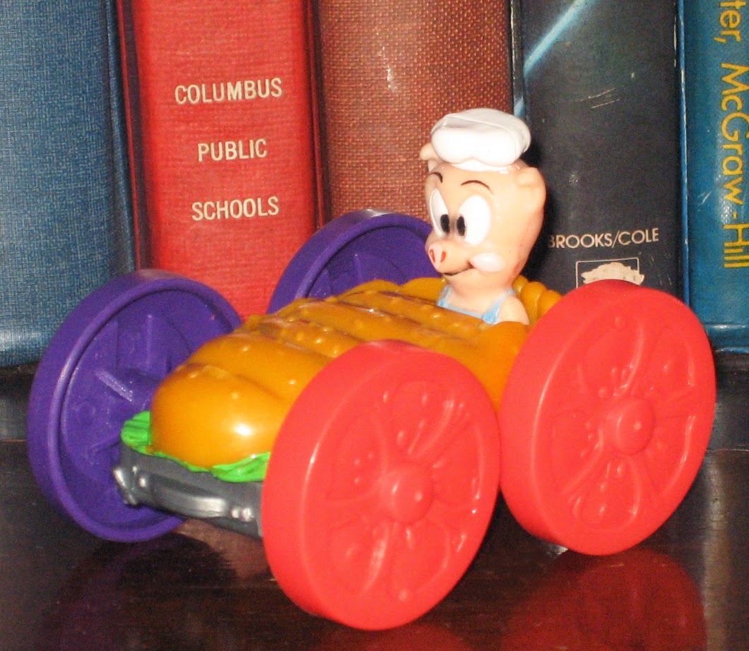 Percy's Fast Food Toy Stories : Tiny Toons Pig - McD