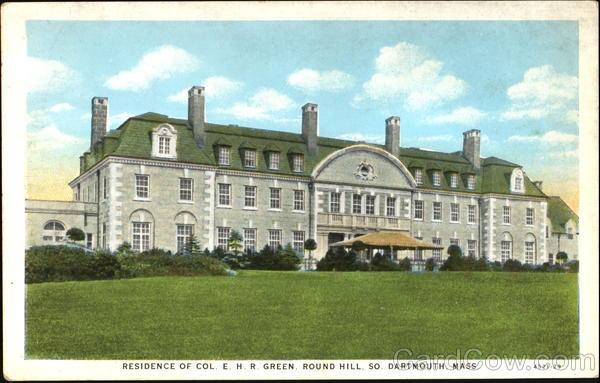 The Gilded Age Era: 'Round Hill' ~ The Residence of Col. Ed Green