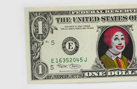 Funny & Beautiful Defaced Dollar Bills | Lunaticg Coin